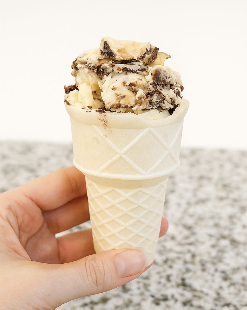 Vegan Vanilla Moose Tracks Ice Cream (Gluten, Nut, & Soy Free) - The ...